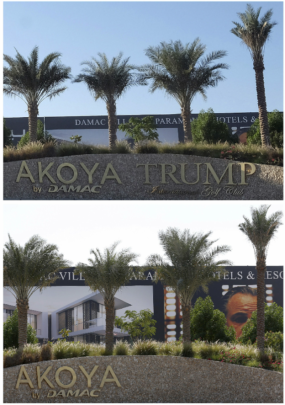 Damac removes Trump's image, name from hoardings - News - Emirates ...